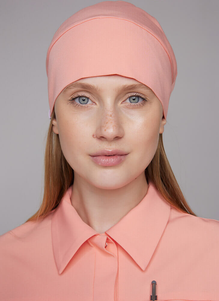 Women's Medical Cap Peach - My Moodsy